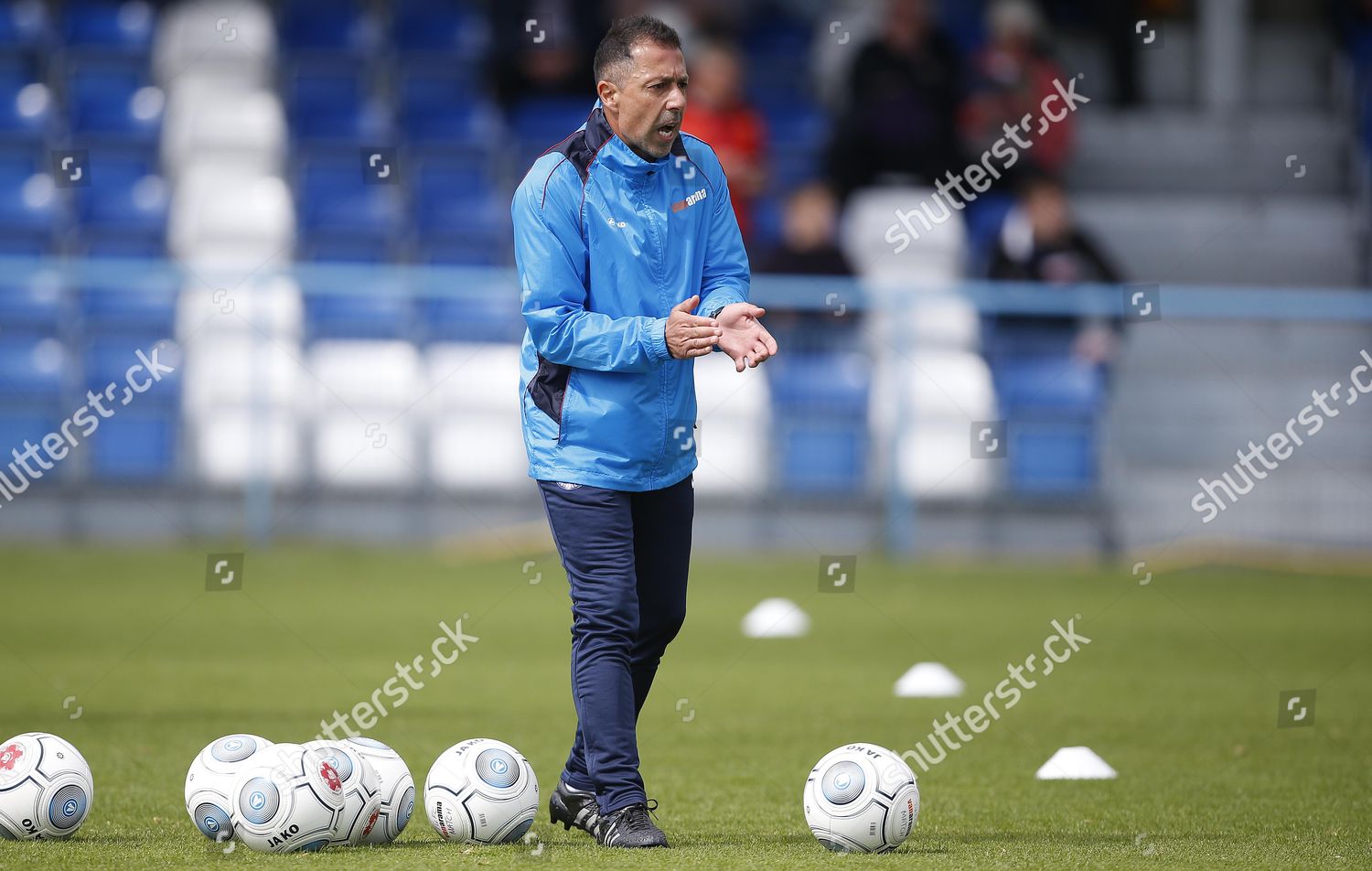 Torquay United Temporary Manager Robbie Herrera Editorial Stock Photo ...