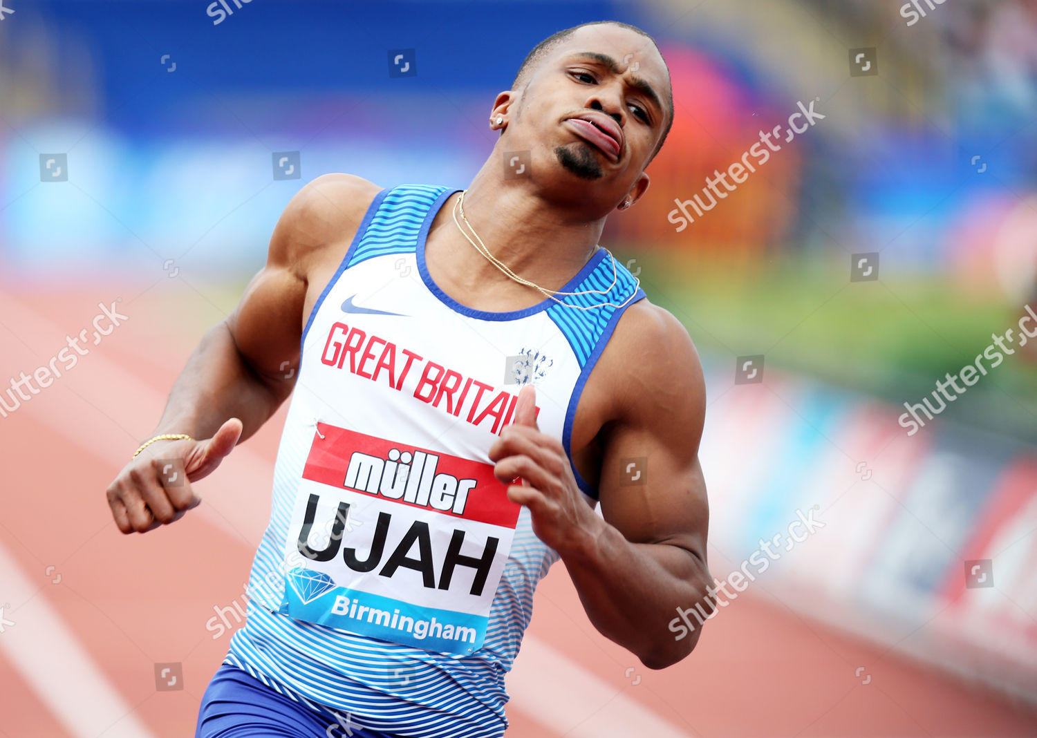 Cj Ujah Great Britain Crosses Lie Editorial Stock Photo - Stock Image ...
