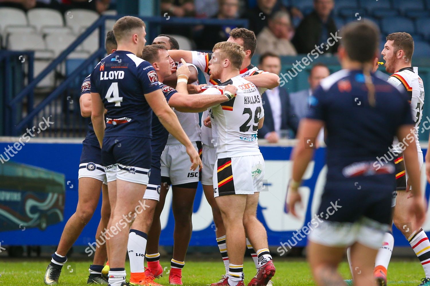 Bradford Bulls Replacement Sam Hallas 29 Editorial Stock Photo - Stock ...