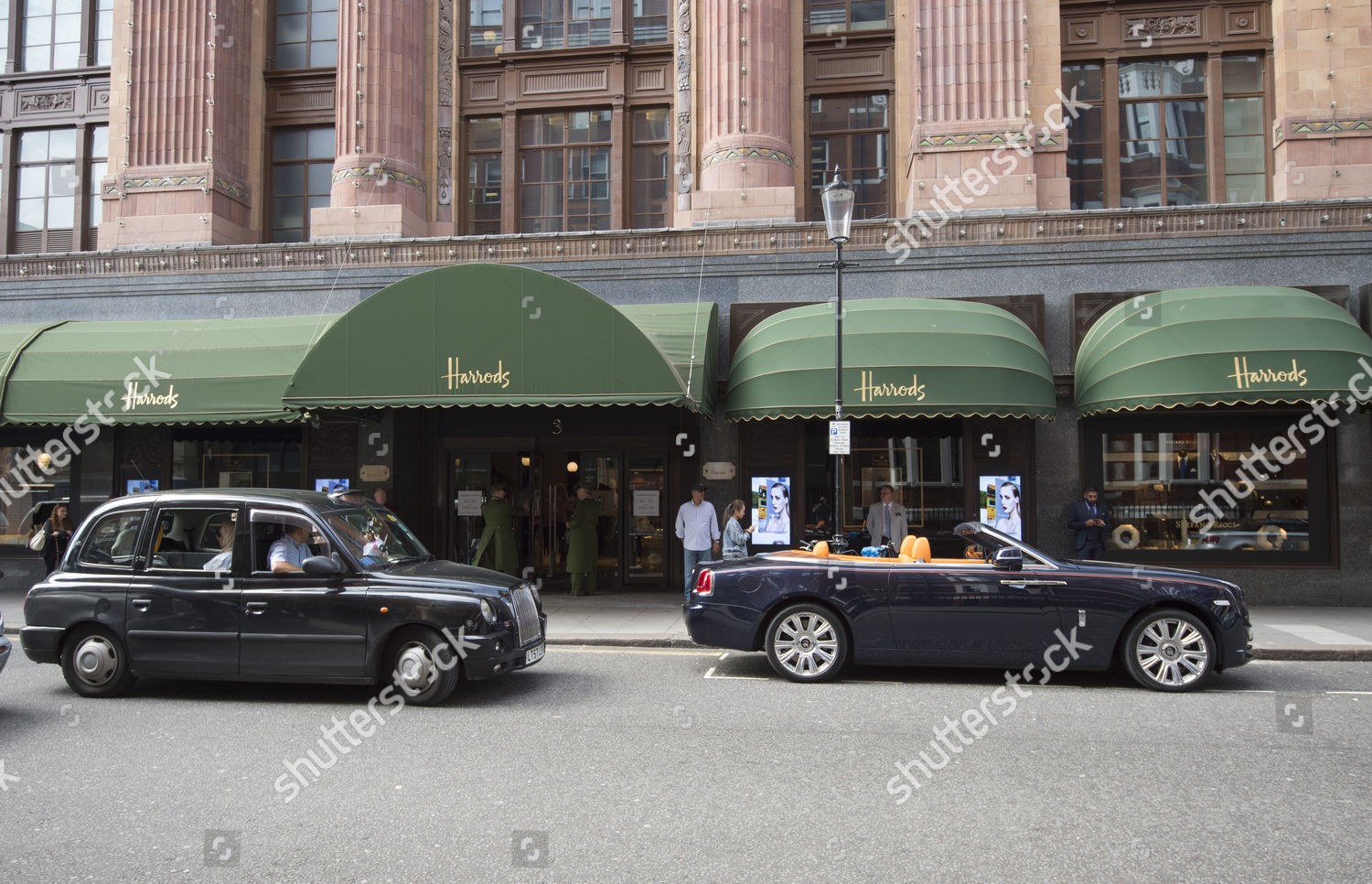 Harrods Pavillion Road Car Park Knightsbridge Editorial Stock Photo ...