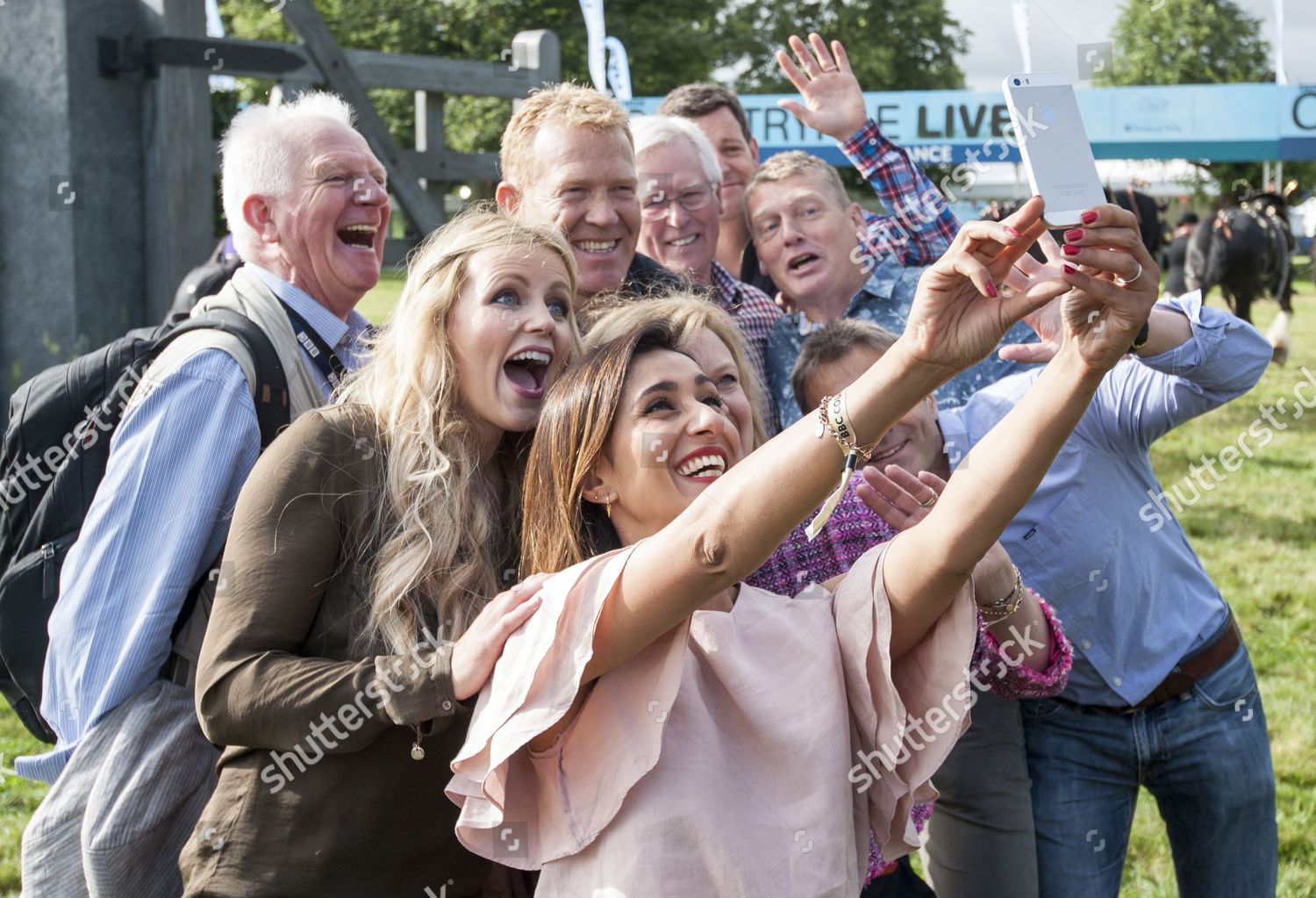 Countryfile Tv Presenters Countryfile Live Event Editorial Stock Photo ...