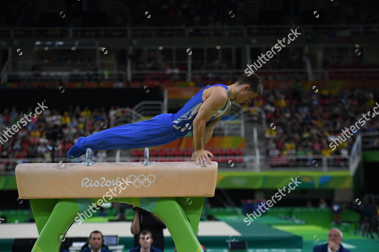 Matt Whitlock Competes On Pommell Horse Editorial Stock Photo - Stock ...
