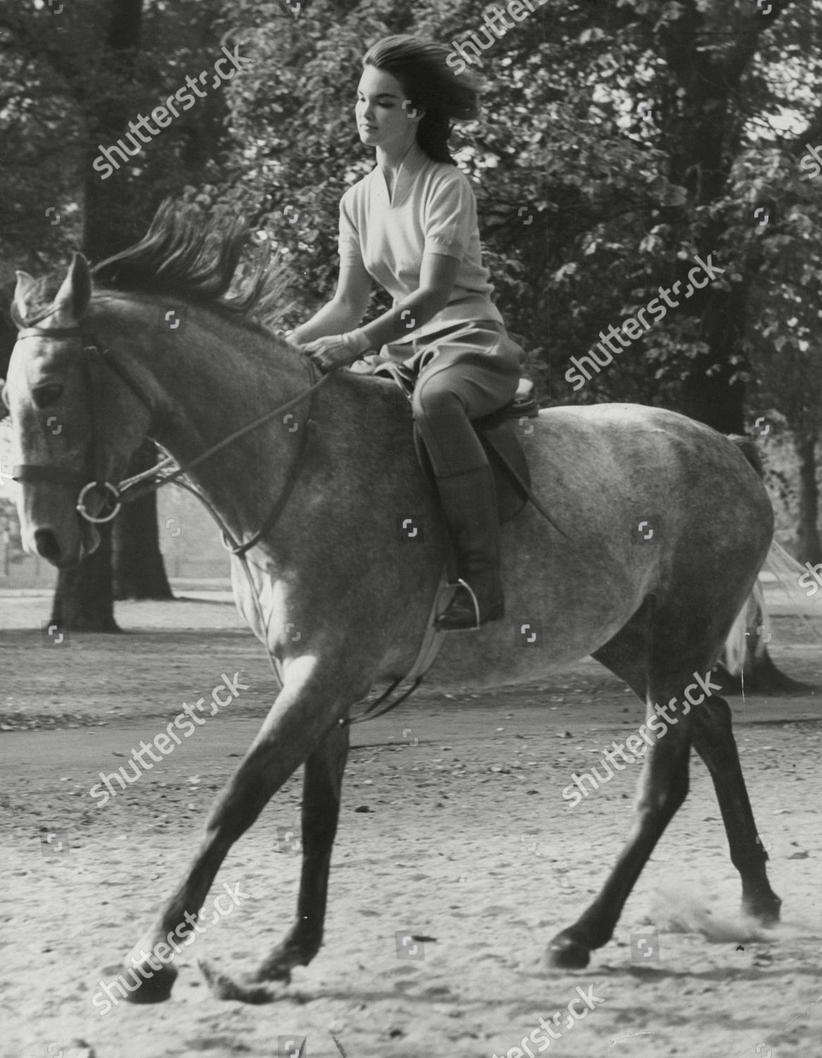 Modelactress Henrietta Tiarks She Married Marquis Editorial Stock Photo ...