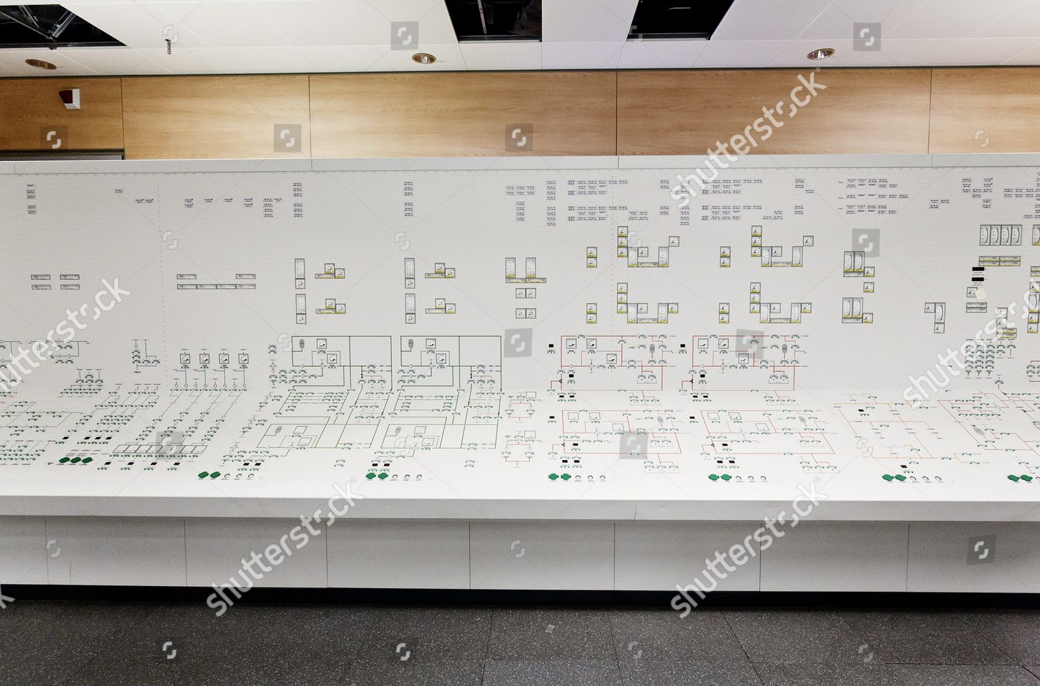 Control Room Olkiluoto Nuclear Power Plant Editorial Stock Photo ...