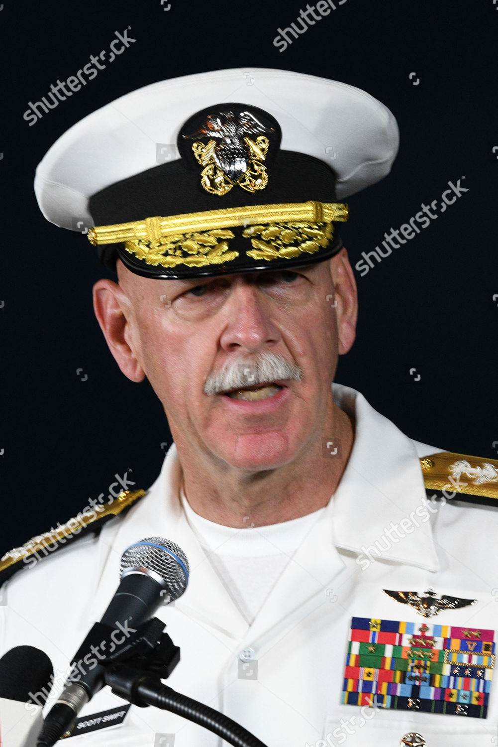 Us Pacific Fleet Commander Admiral Scott Editorial Stock Photo - Stock ...