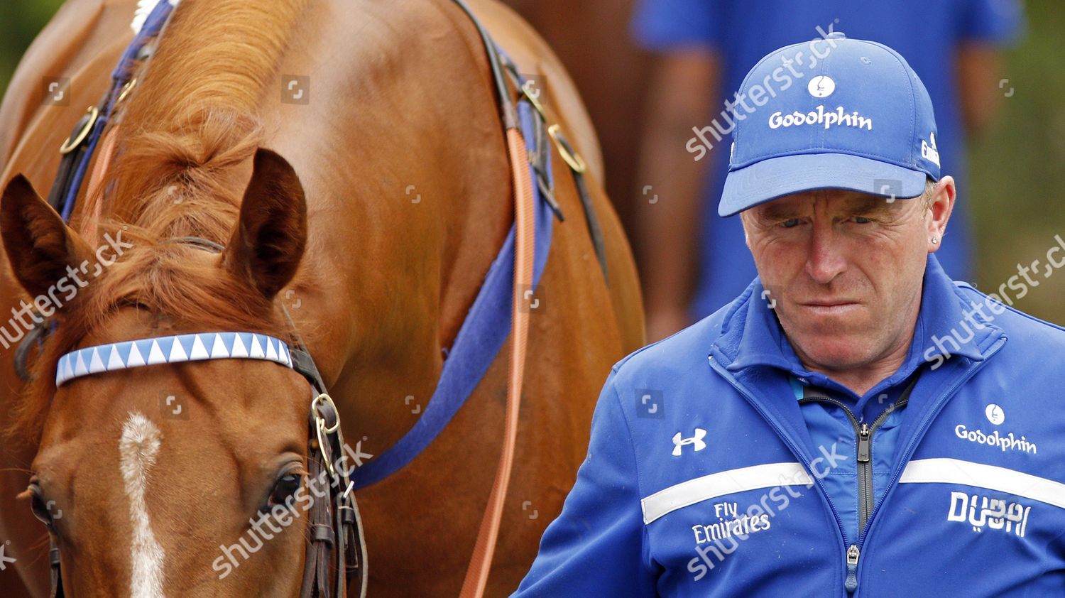 Gary Bardwell Leading Godolphin Tattersalls Ireland Editorial Stock ...