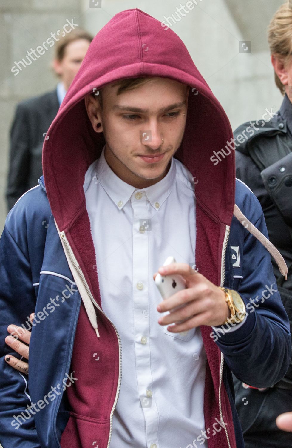 Charlie Alliston Arrives Old Bailey Editorial Stock Photo - Stock Image ...