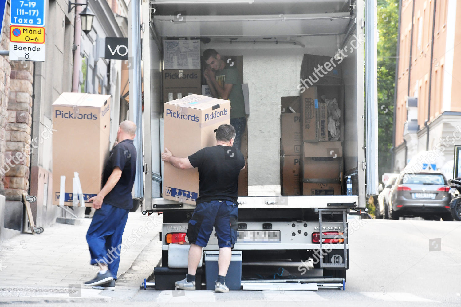 Moving Items Into New Home Editorial Stock Photo - Stock Image ...