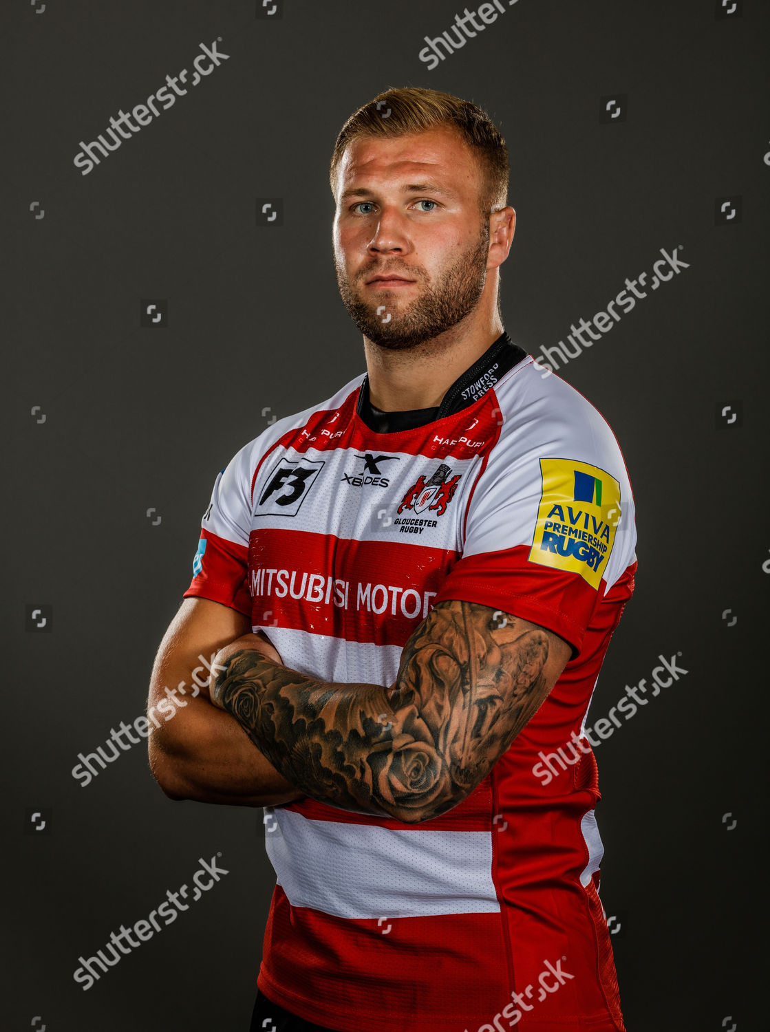 Ross Moriarty Gloucester Rugby Poses Portrait Editorial Stock Photo ...