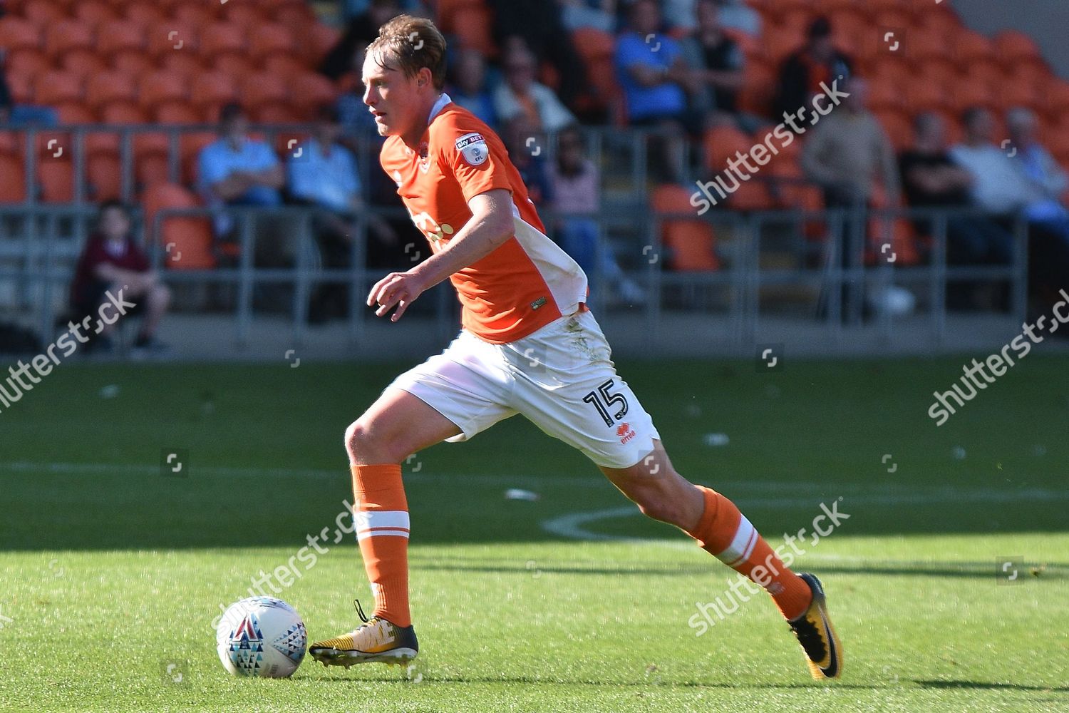 Blackpool Midfielder Sean Longstaff 15 Goal Editorial Stock Photo ...