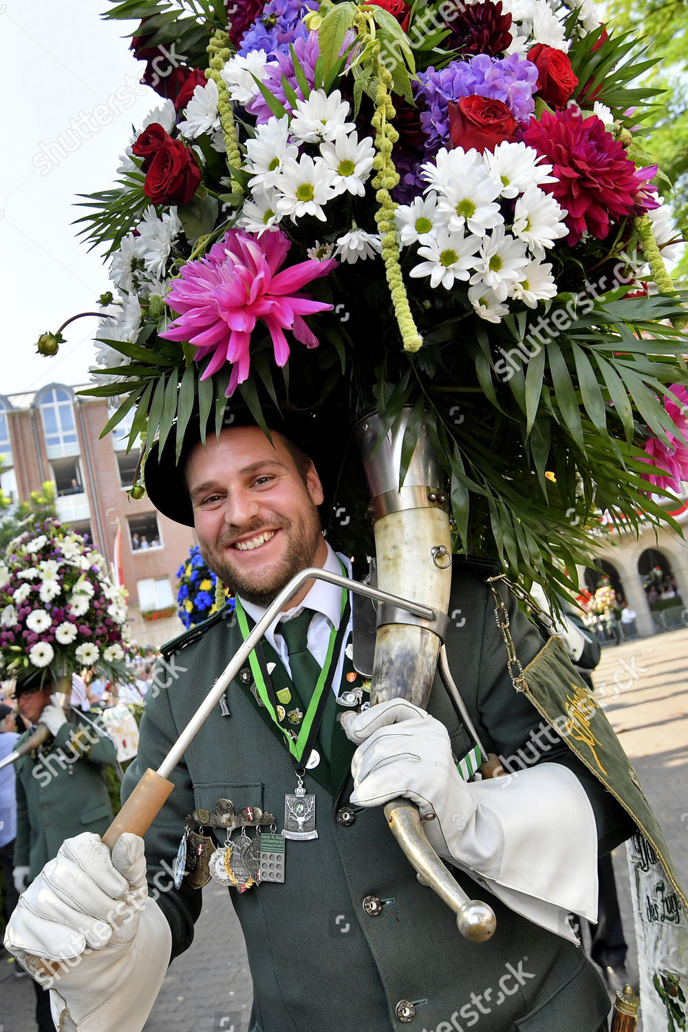 Marksmen Wearing Traditional Attire Pass Townhall Editorial Stock Photo ...