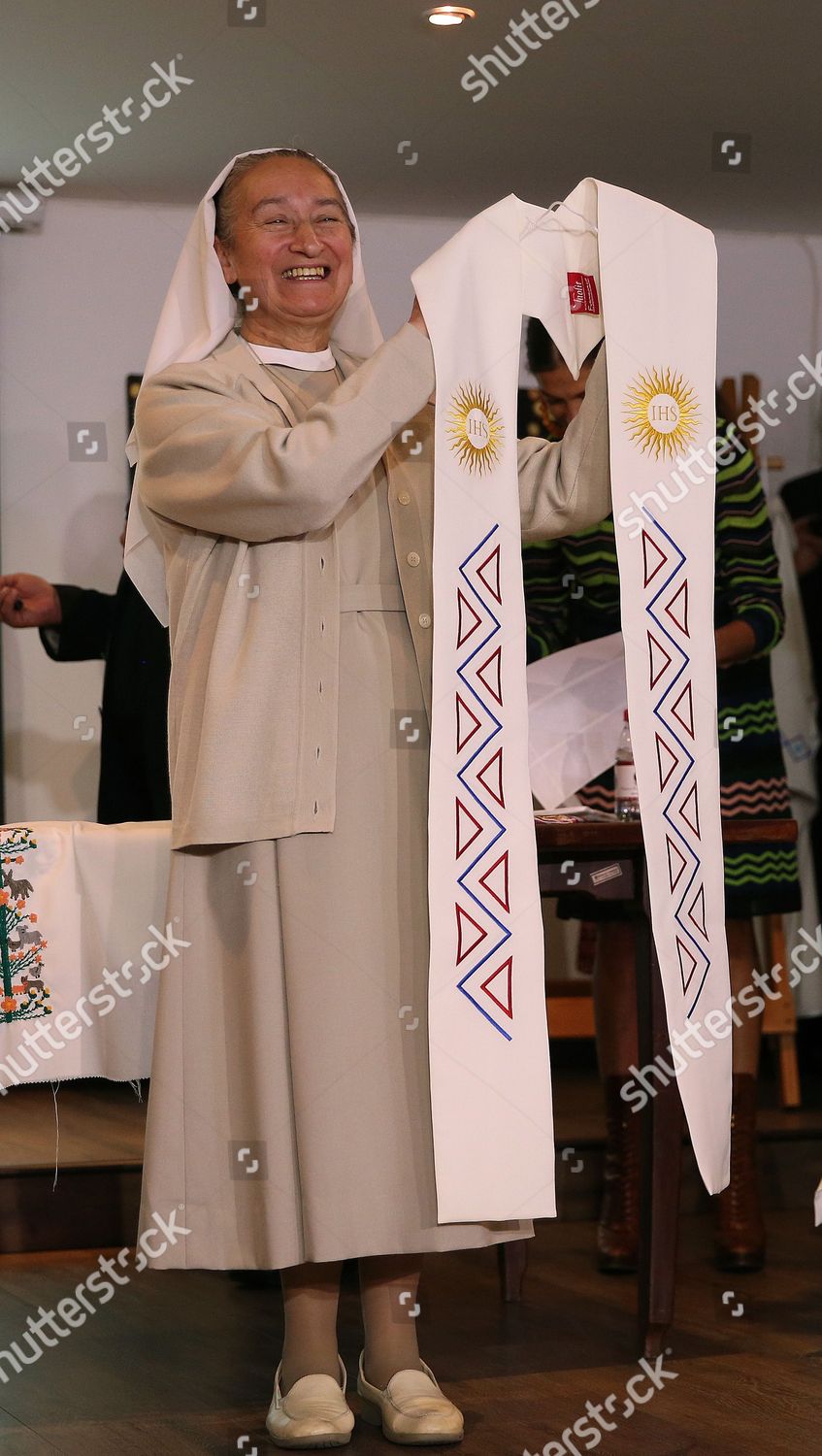 Nun Displays Stalls Liturgical Vestments That Editorial Stock Photo ...