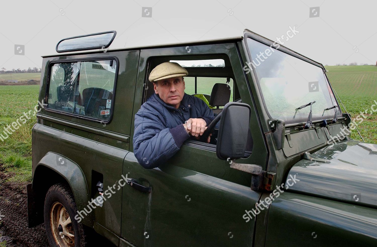 Jeremy Whaley His Land Rover Outside Editorial Stock Photo - Stock ...