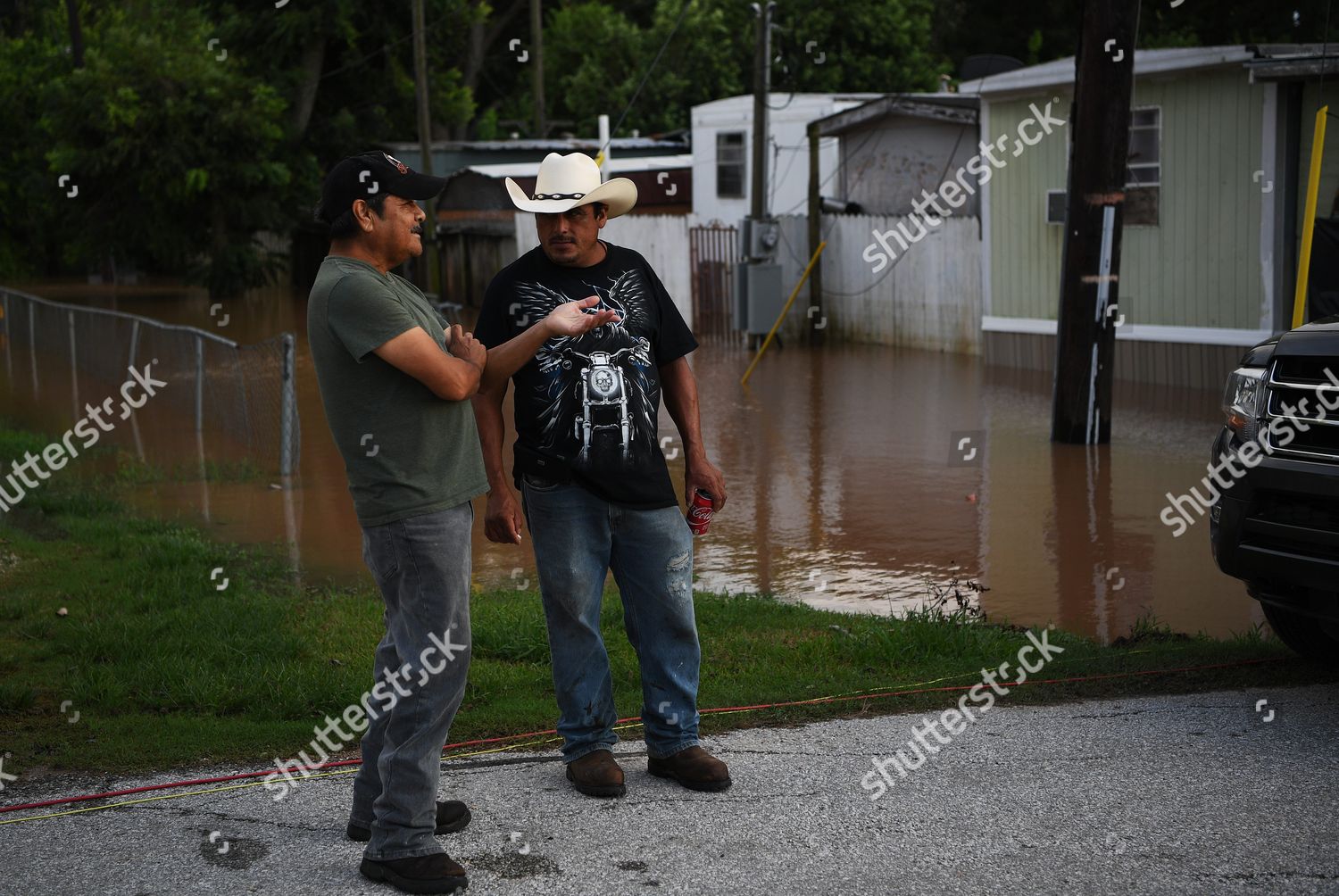 Flooding Friendswood Pearland Houston Editorial Stock Photo - Stock ...