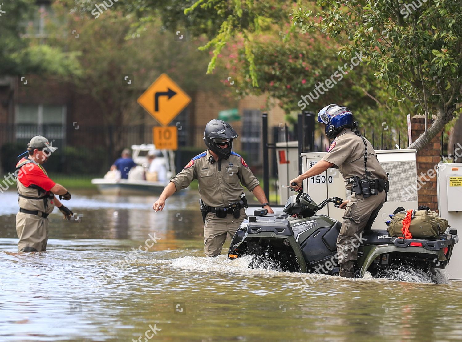 Texas Highway Patrol Officers Ride On Editorial Stock Photo - Stock ...