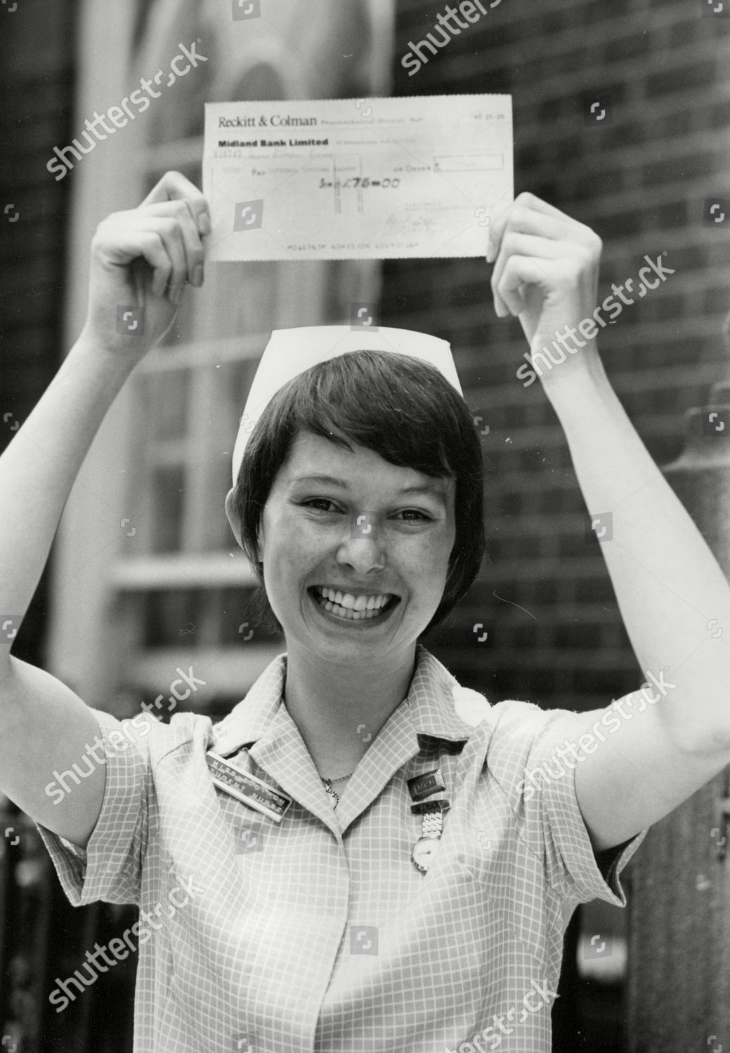 Student Nurse Miss Eileen Birch Dettol Editorial Stock Photo - Stock ...