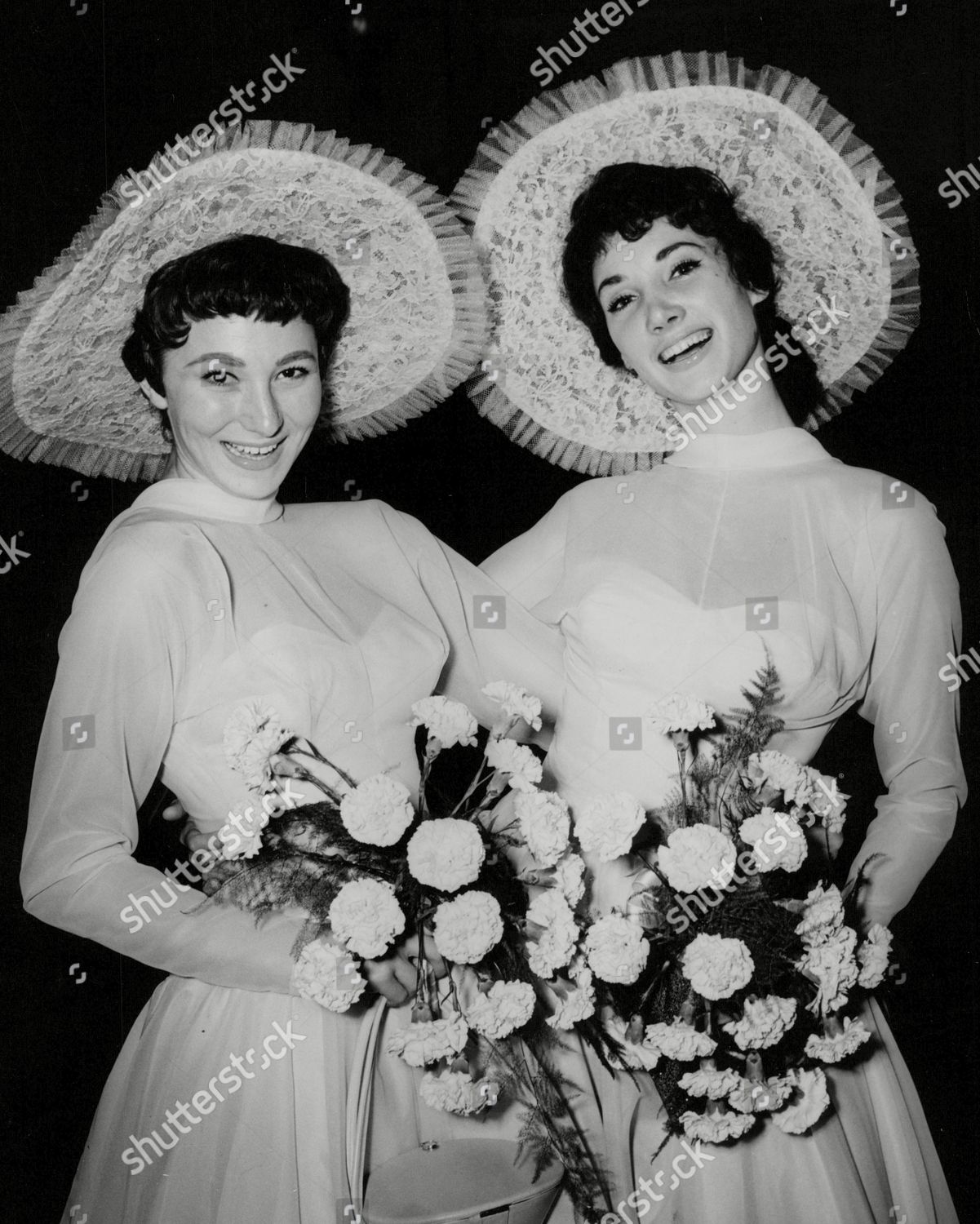 Actresses Joyce Blair L Jacqueline Bannister Editorial Stock Photo ...