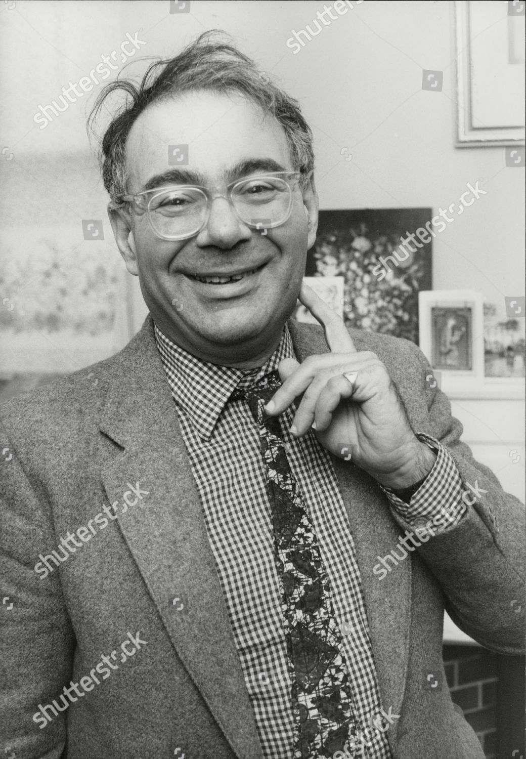 Rabbi Lionel Blue Journalist Broadcaster Box Editorial Stock Photo ...