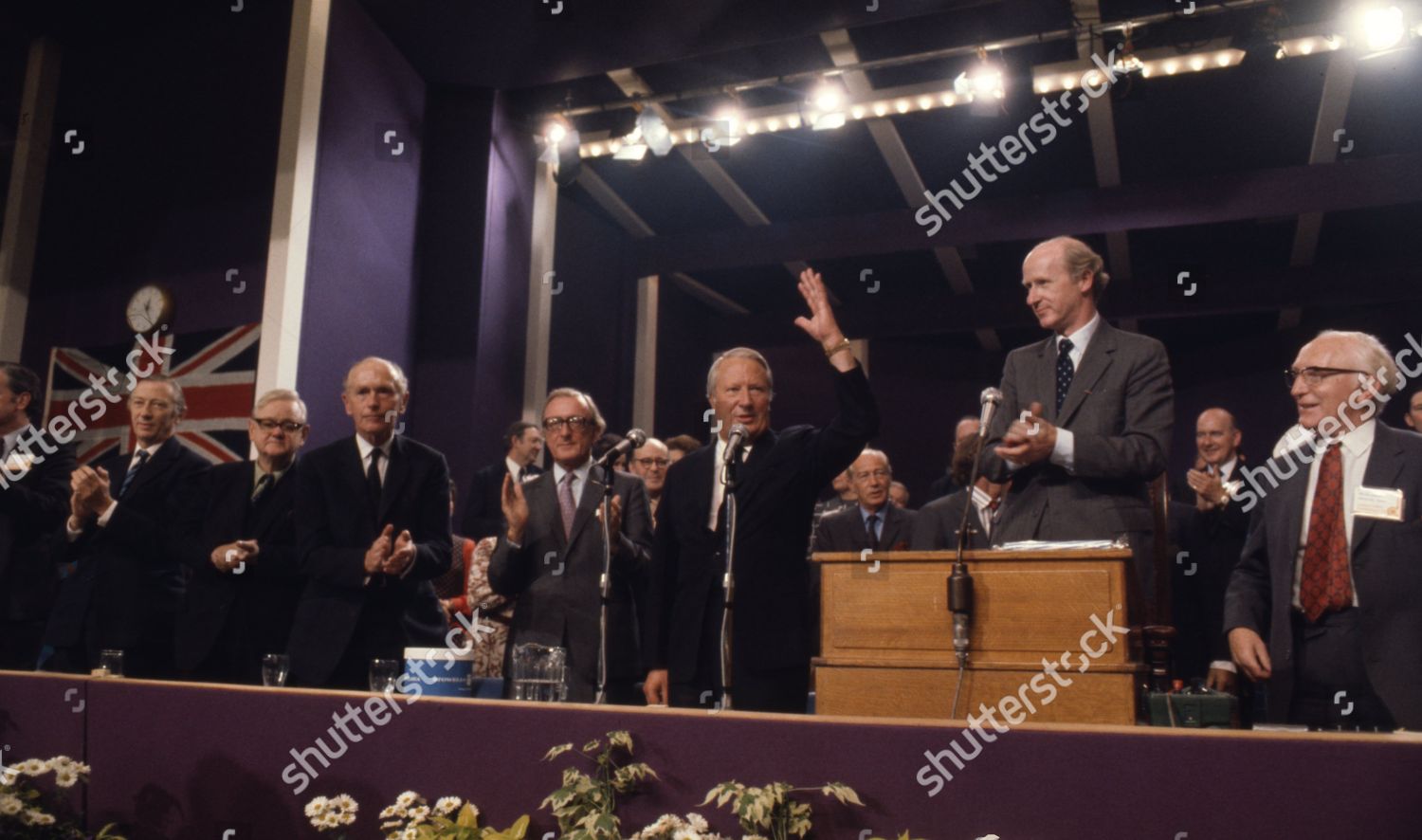 Sir Edward Heath Prime Minister Speech Editorial Stock Photo - Stock ...