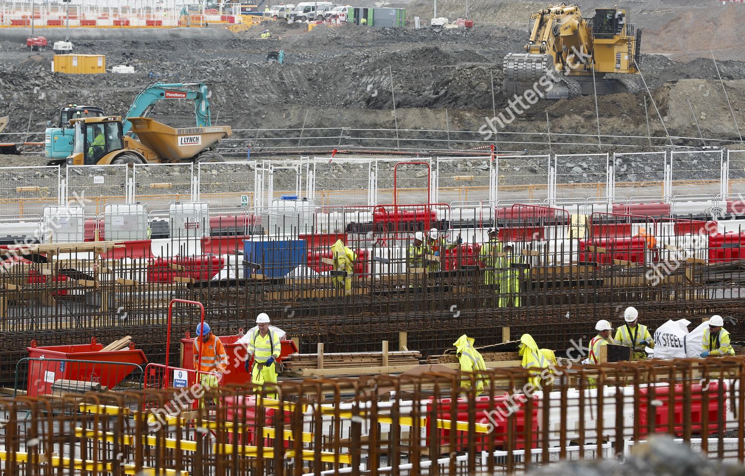 Construction Site Hinkley Point C Project Editorial Stock Photo - Stock ...