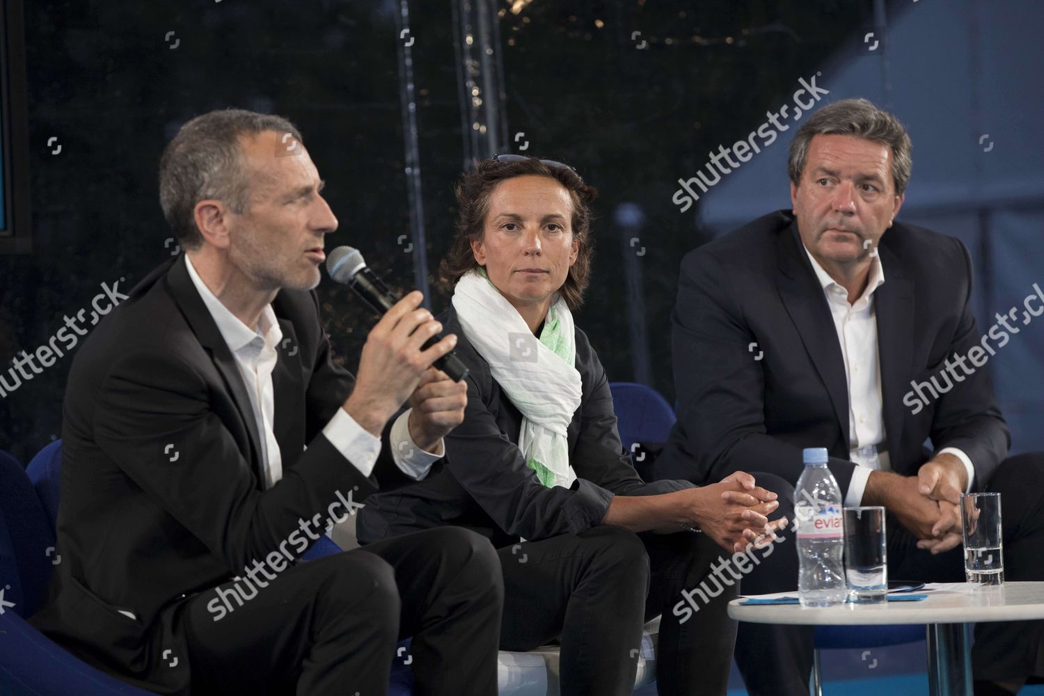 Emmanuel Faber Danone Ceo Nathalie Stubler Editorial Stock Photo ...
