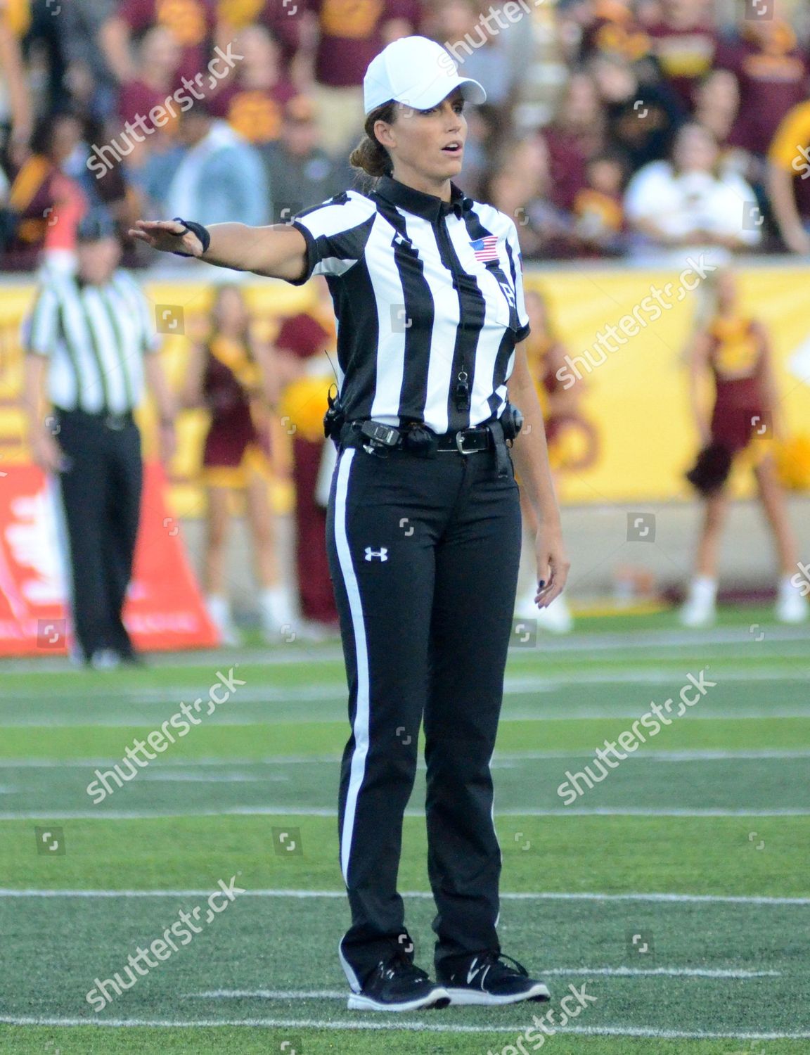 Referee Amada Sauer Makes History She Editorial Stock Photo - Stock ...