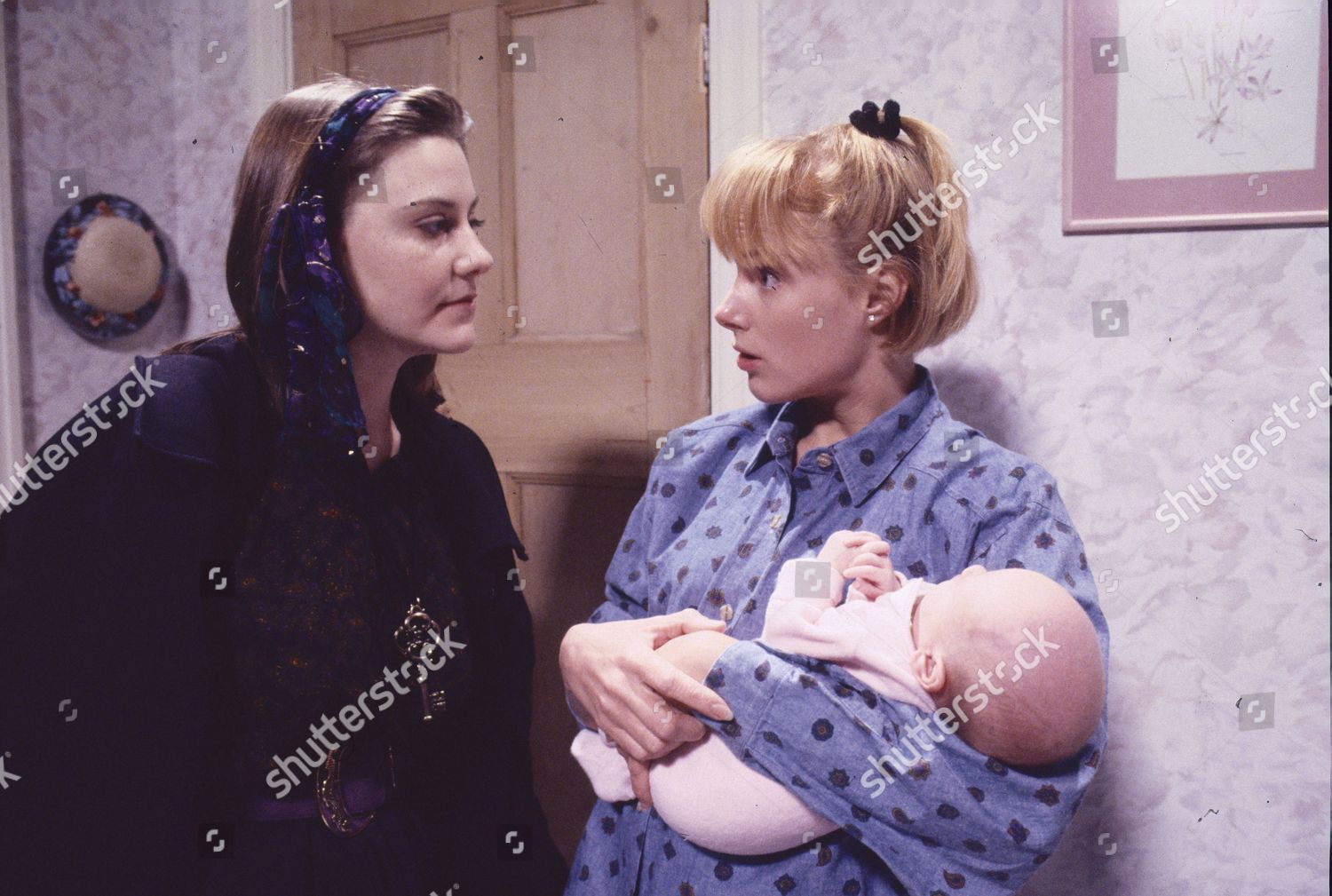 Deborah Mcandrew Angie Freeman Sally Dynevor Editorial Stock Photo ...