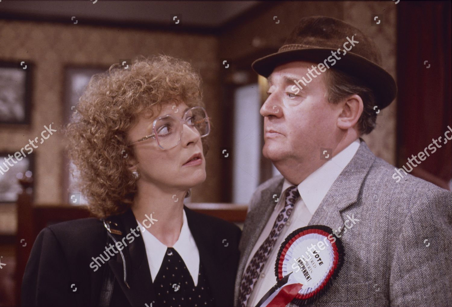 Anne Kirkbride Deirdre Barlow Bryan Mosley Editorial Stock Photo ...