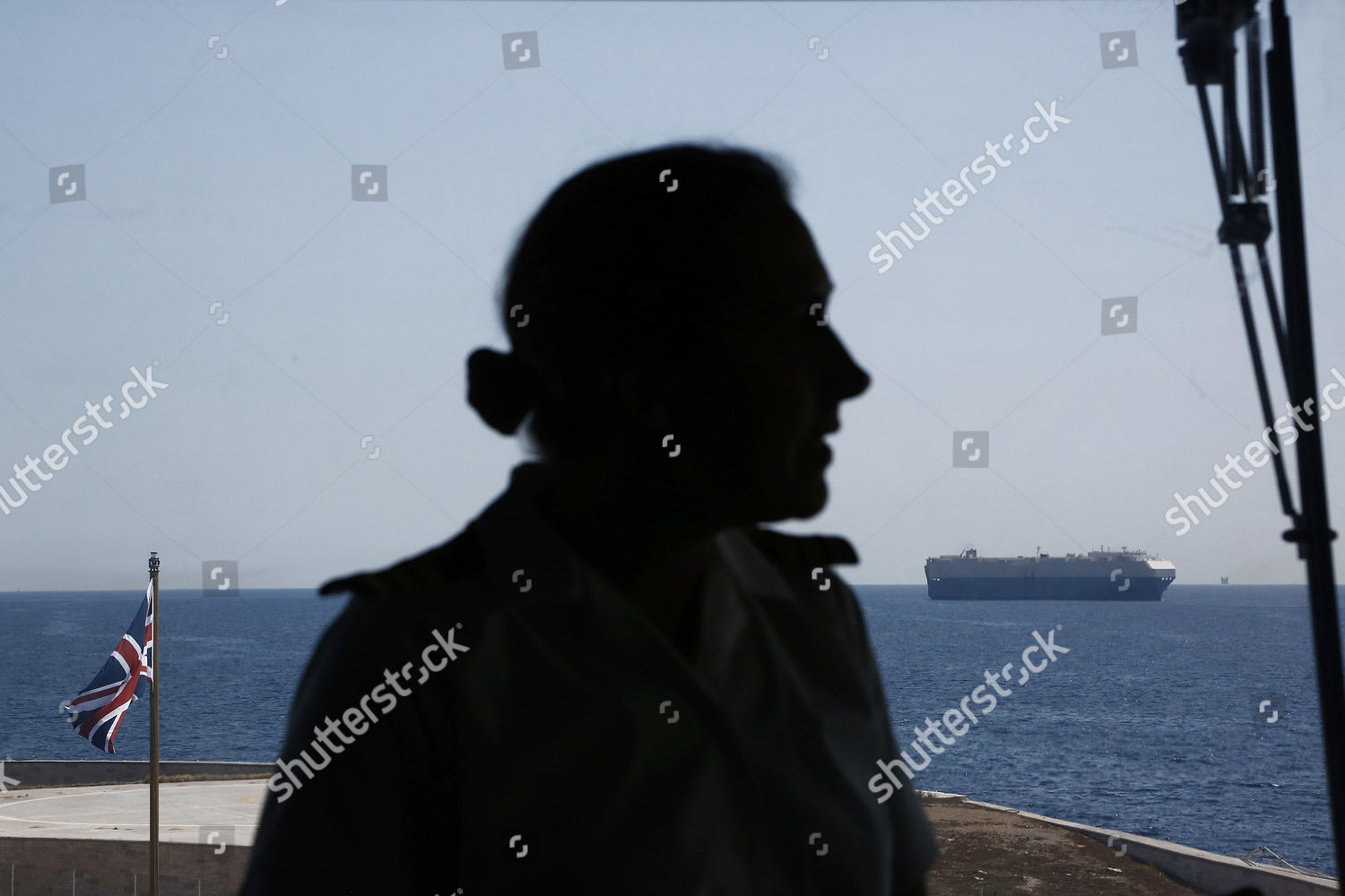 Commander Eleanor Stack Commanding Officer Hms Editorial Stock Photo ...