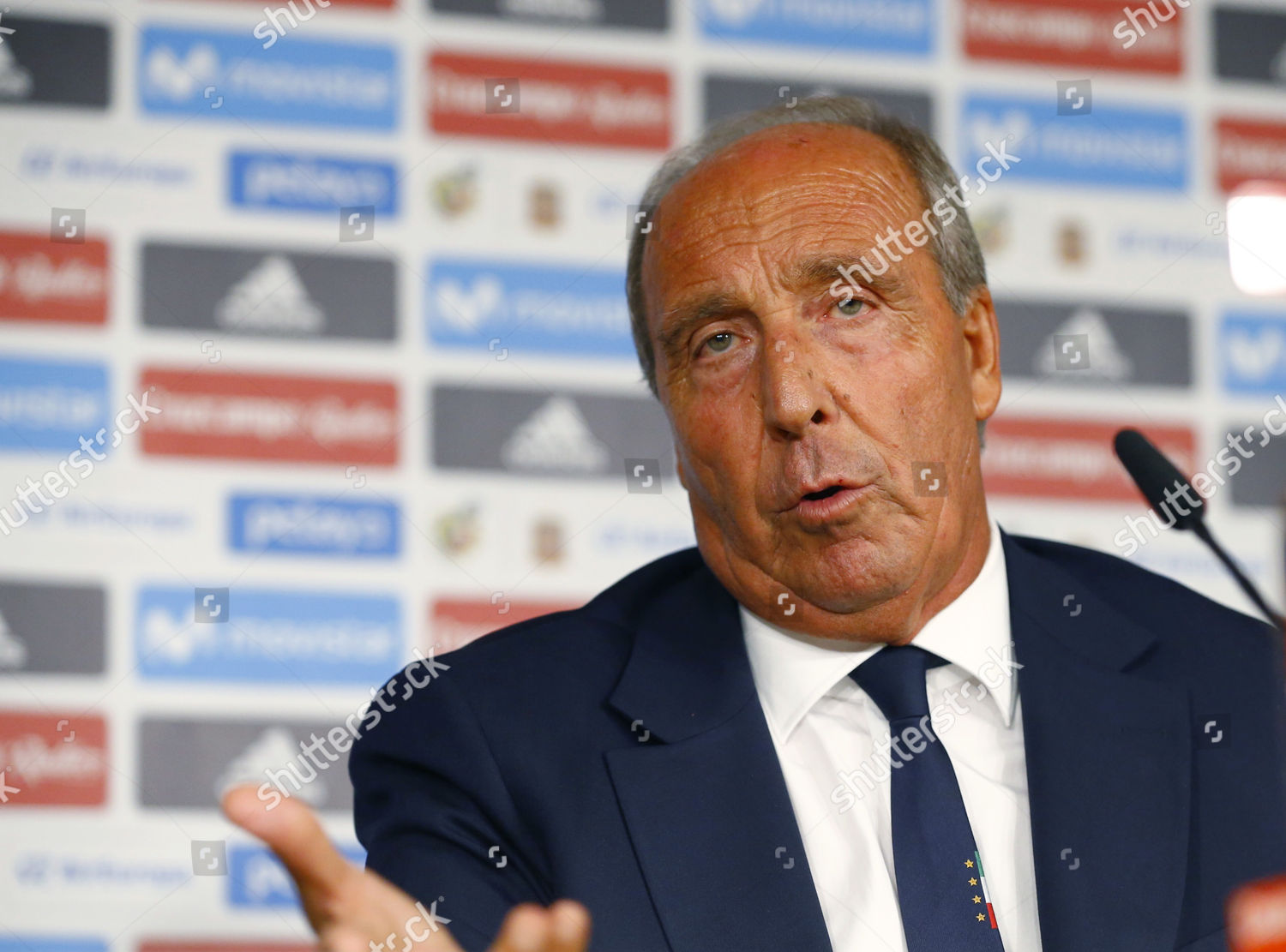 Italys National Soccer Team Head Coach Editorial Stock Photo - Stock ...