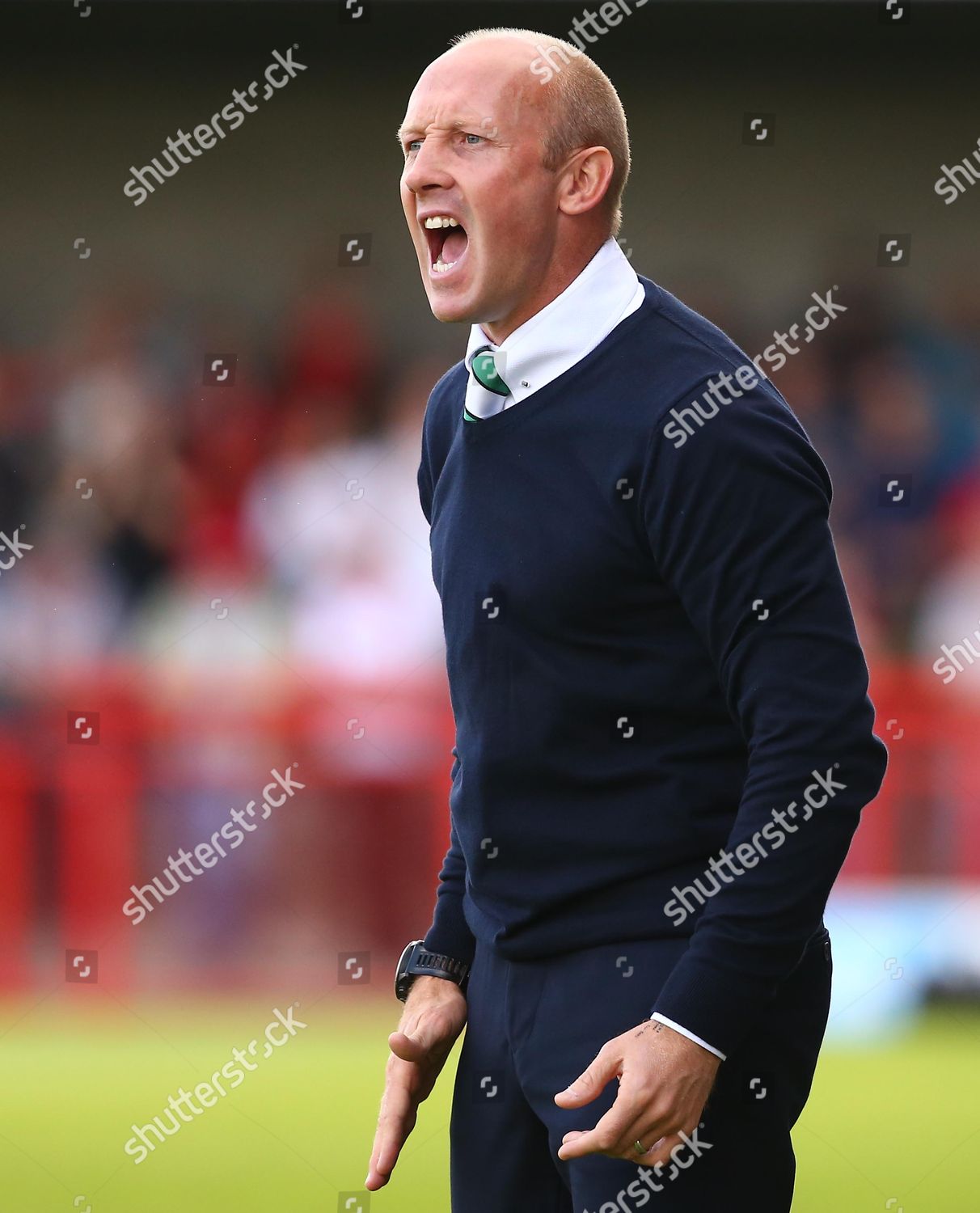 Yeovil Manager Darren Way Gestures His Editorial Stock Photo - Stock ...