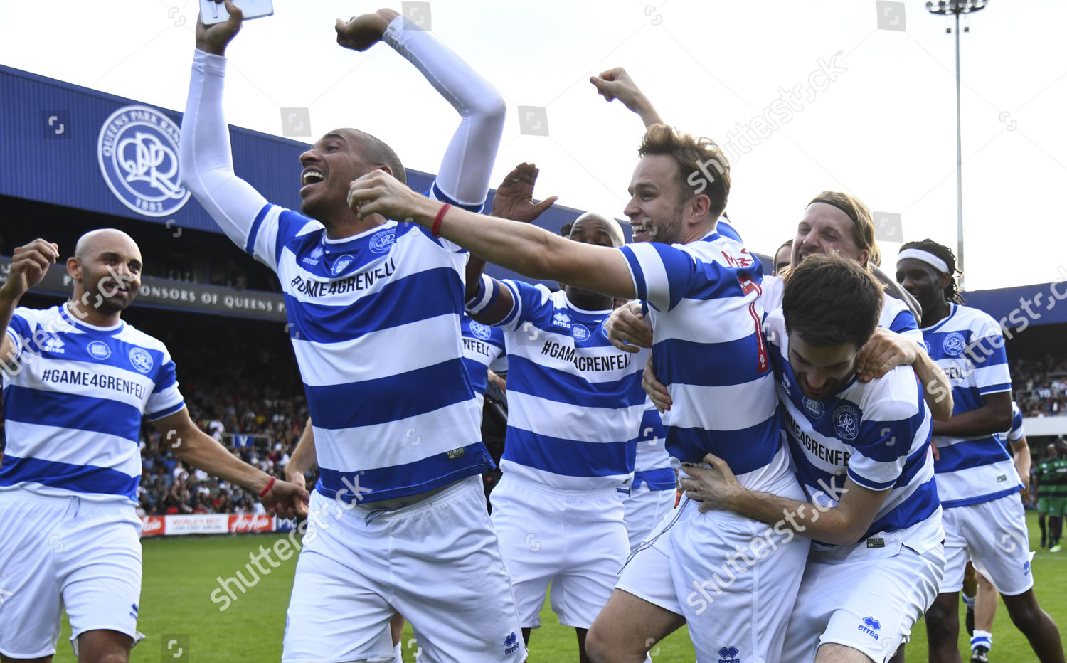 Team Ferdinand Celebrate Winning Penalty Shoot Editorial Stock Photo ...