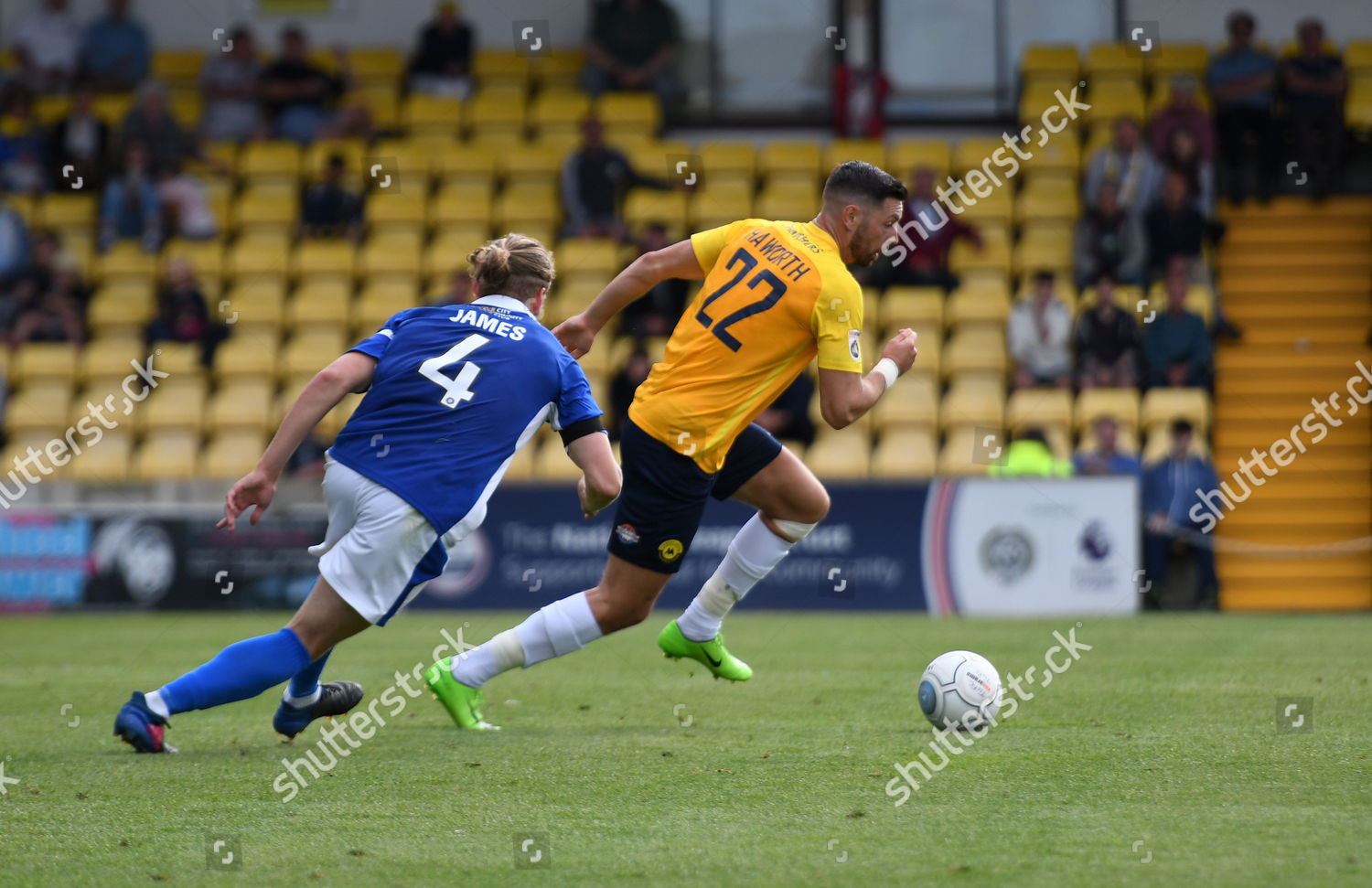 Andrew Haworth Torquay United Gets Away Editorial Stock Photo - Stock ...