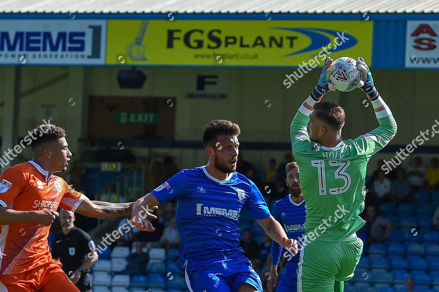 Gillingham Fc Goalkeeper Tomas Holy 13 Editorial Stock Photo - Stock ...