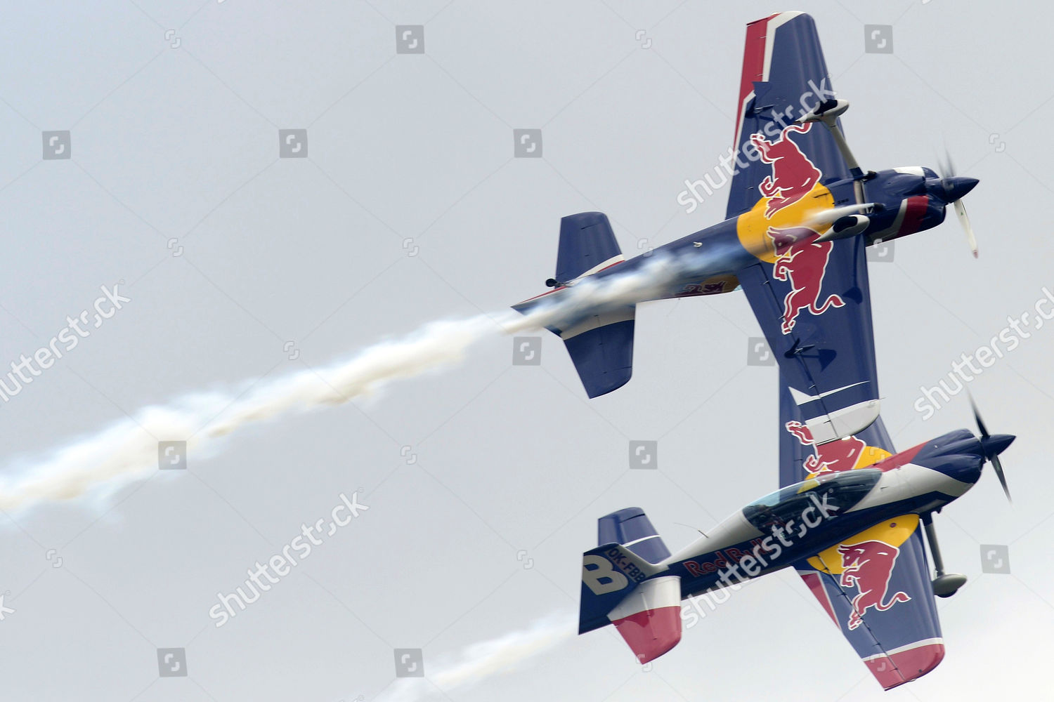 Flying Bulls Aerobatics Team Czech Republic Editorial Stock Photo ...