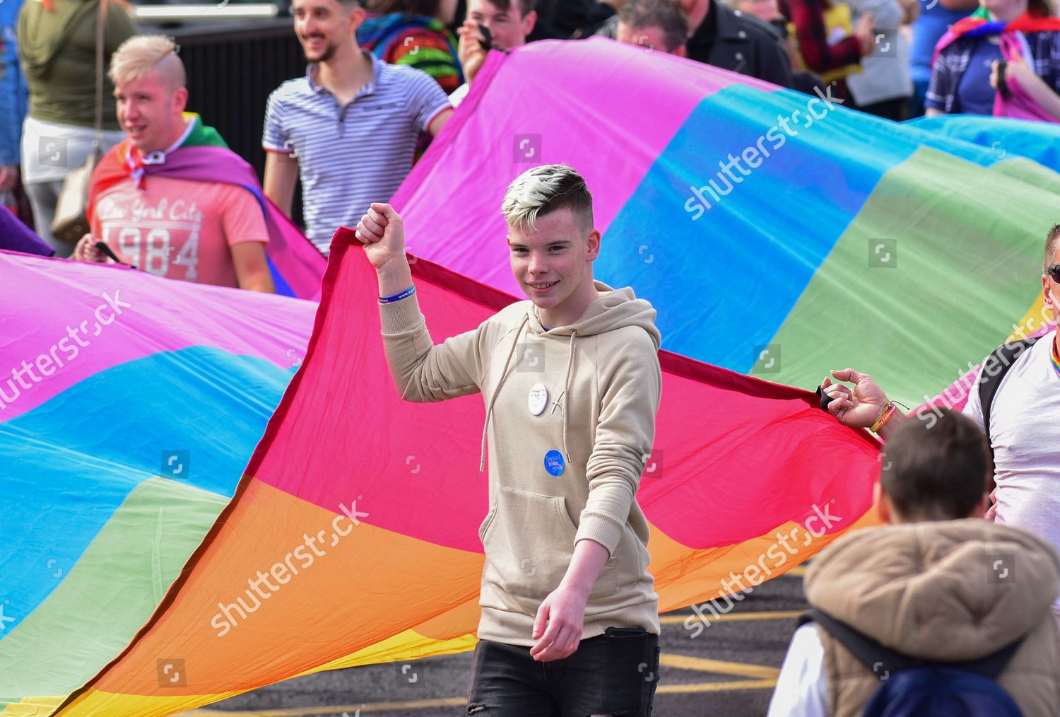 2017 Newry Pride Celebrations Parade Editorial Stock Photo - Stock ...
