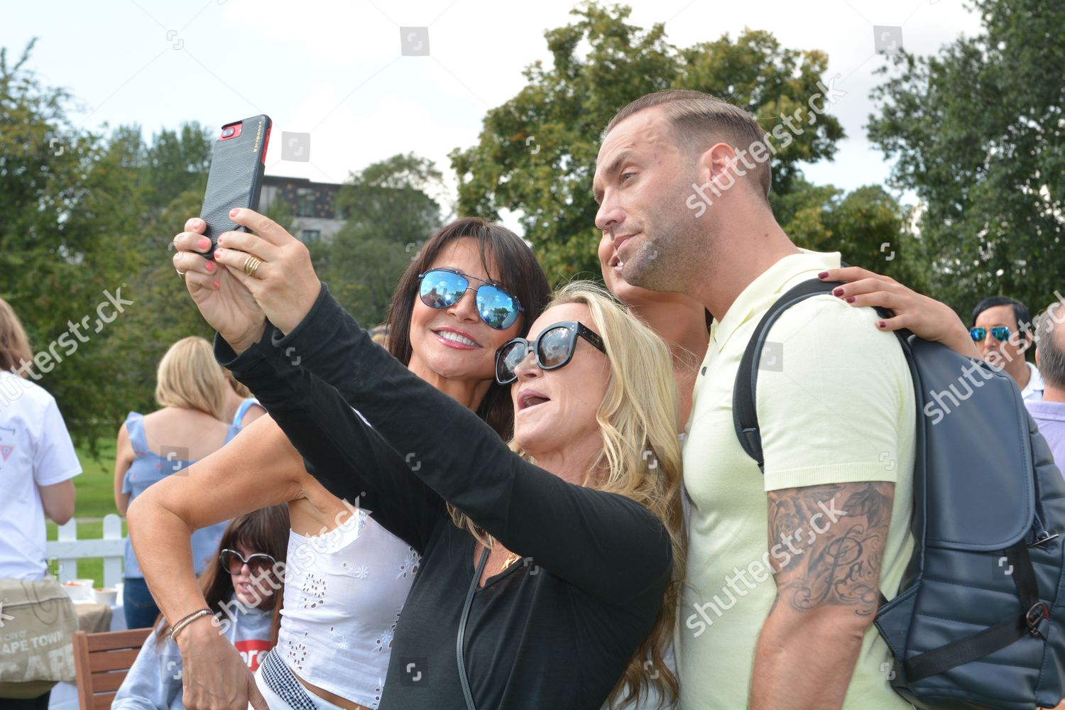 Lizzie Cundy Meg Mathews Calum Best Editorial Stock Photo - Stock Image ...