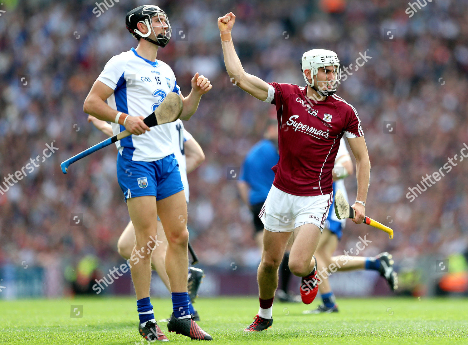 Galway Vs Waterford Jason Flynn Celebrates Editorial Stock Photo ...