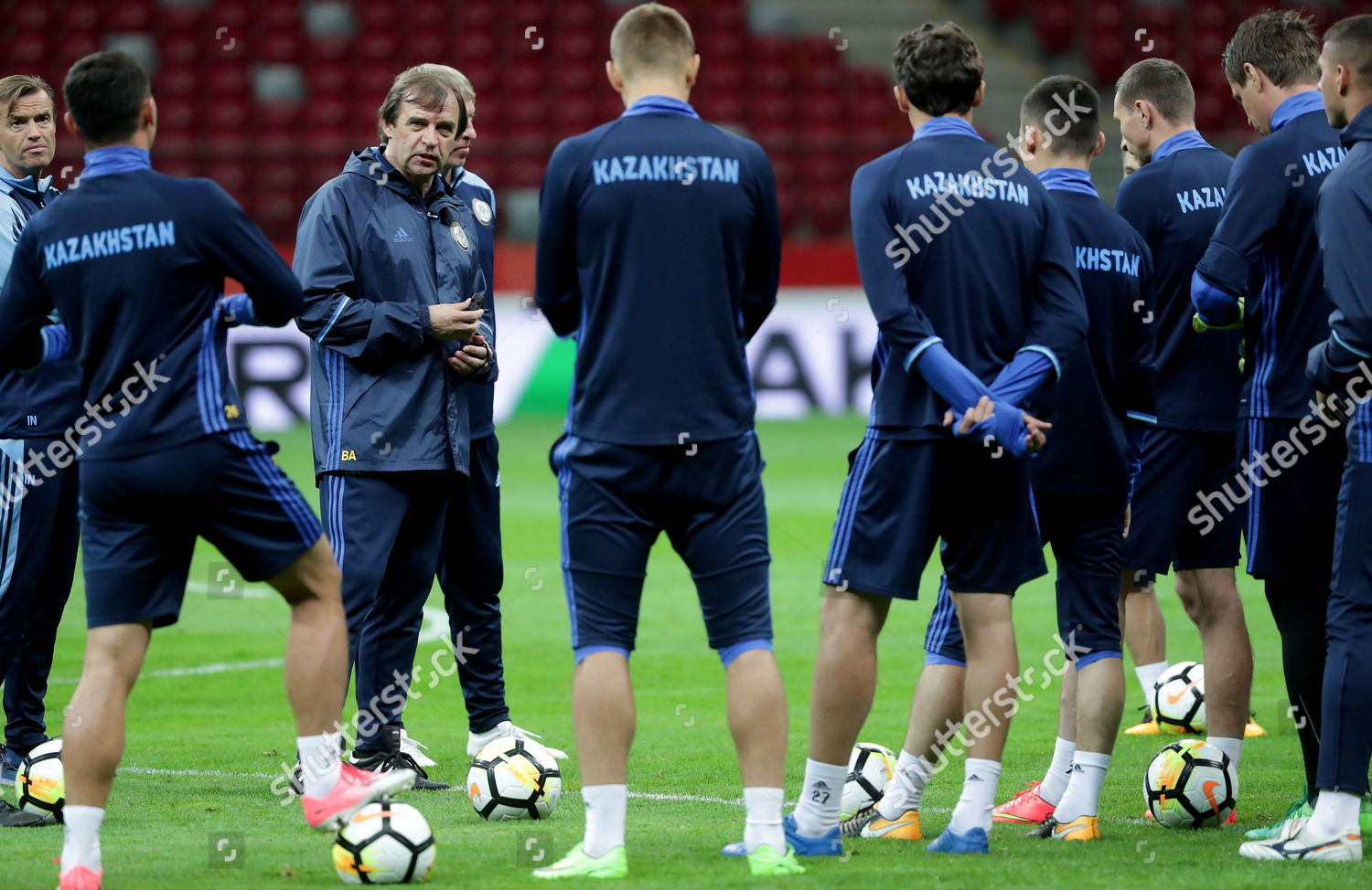 Kazakh National Soccer Team Head Coach Editorial Stock Photo - Stock ...