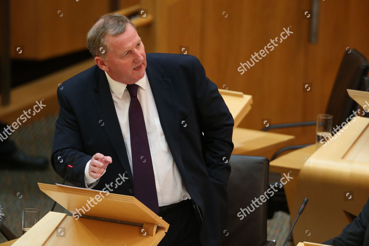 Alex Rowley Deputy Acting Leader Scottish Editorial Stock Photo - Stock ...
