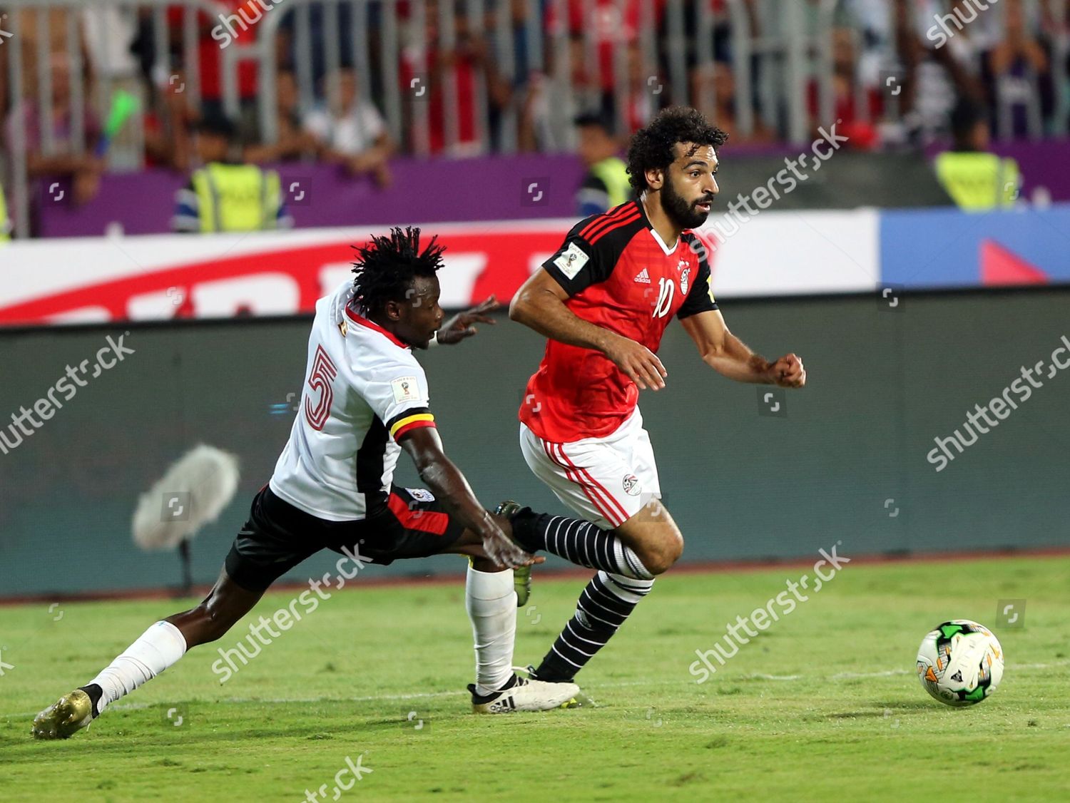 Mohamed Salah Isaac Isinde Editorial Stock Photo - Stock Image ...
