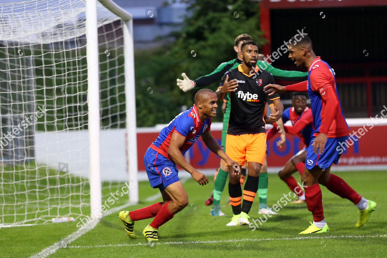 Elliot Romain Dagenham Celebrates Scoring Opening Editorial Stock Photo ...