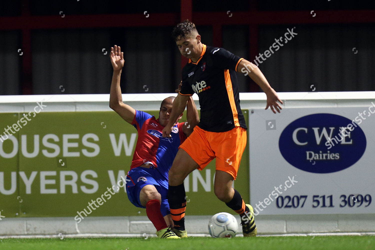 Elliot Romain Dagenham Jordan Storey Exeter Editorial Stock Photo ...