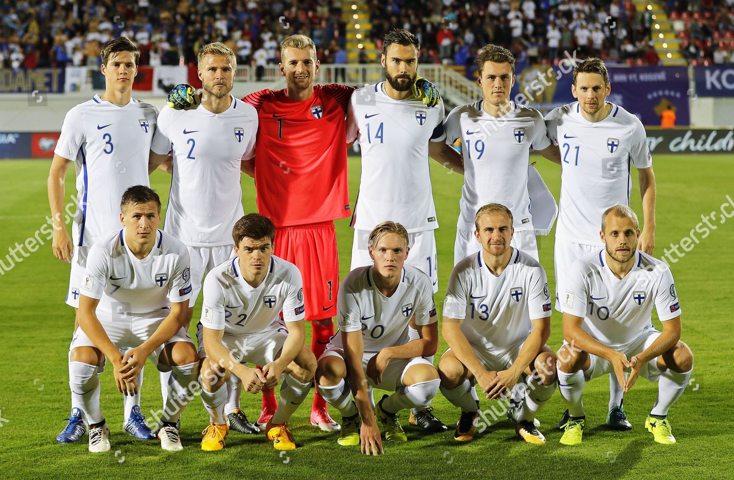 Players Finland Line Prior Fifa World Editorial Stock Photo - Stock ...
