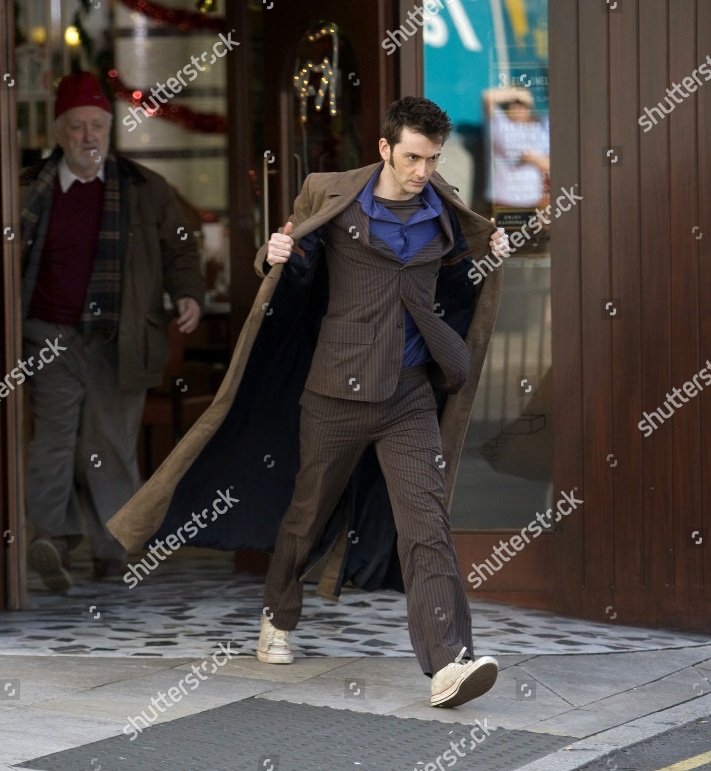 Bernard Cribbins Wilf David Tennant Dr Editorial Stock Photo - Stock ...