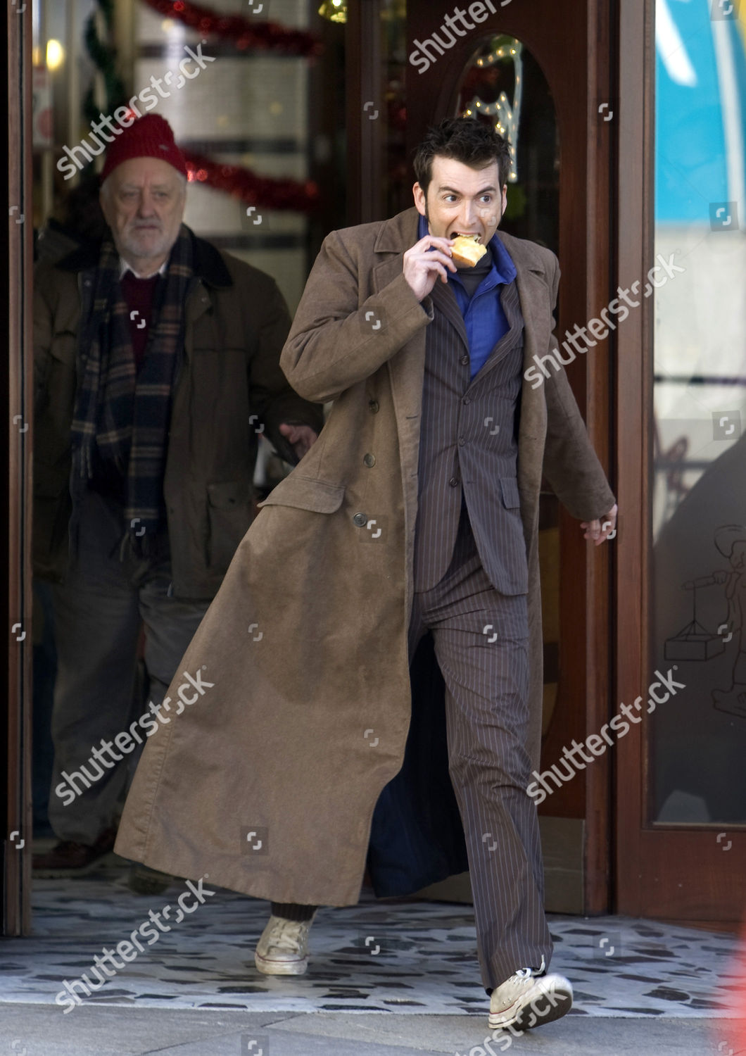 Bernard Cribbins Wilf David Tennant Dr Editorial Stock Photo - Stock ...
