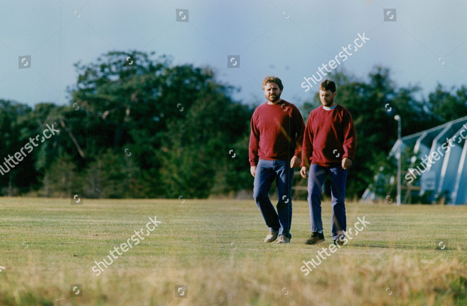 Duncan Bond Left Friend Mark Chapman Editorial Stock Photo - Stock ...
