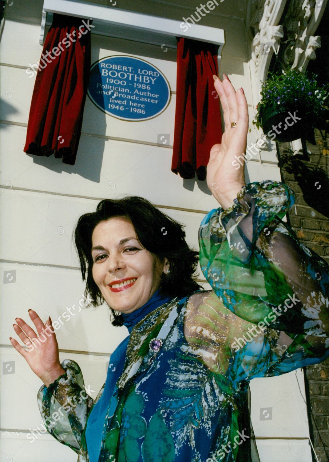 Lady Wanda Boothby Nee Sanna Unveiling Editorial Stock Photo - Stock ...