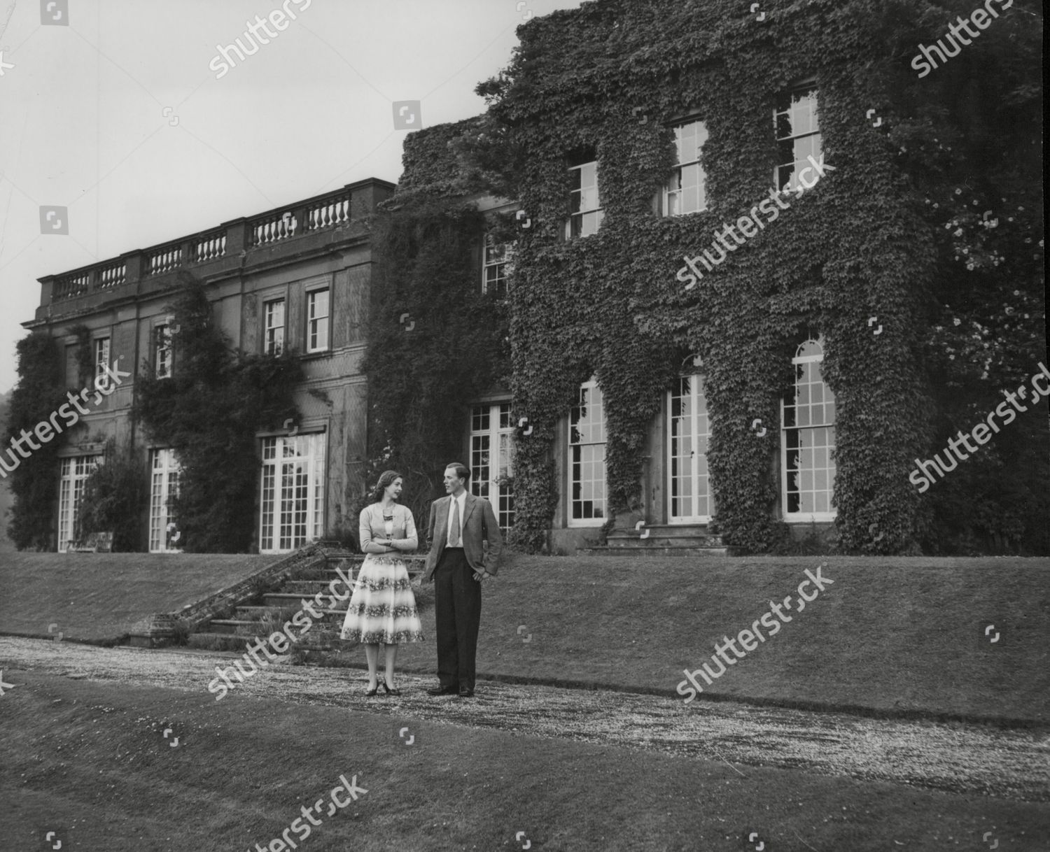 Lord Boyne Lady Boyne Burwarton House Editorial Stock Photo - Stock ...