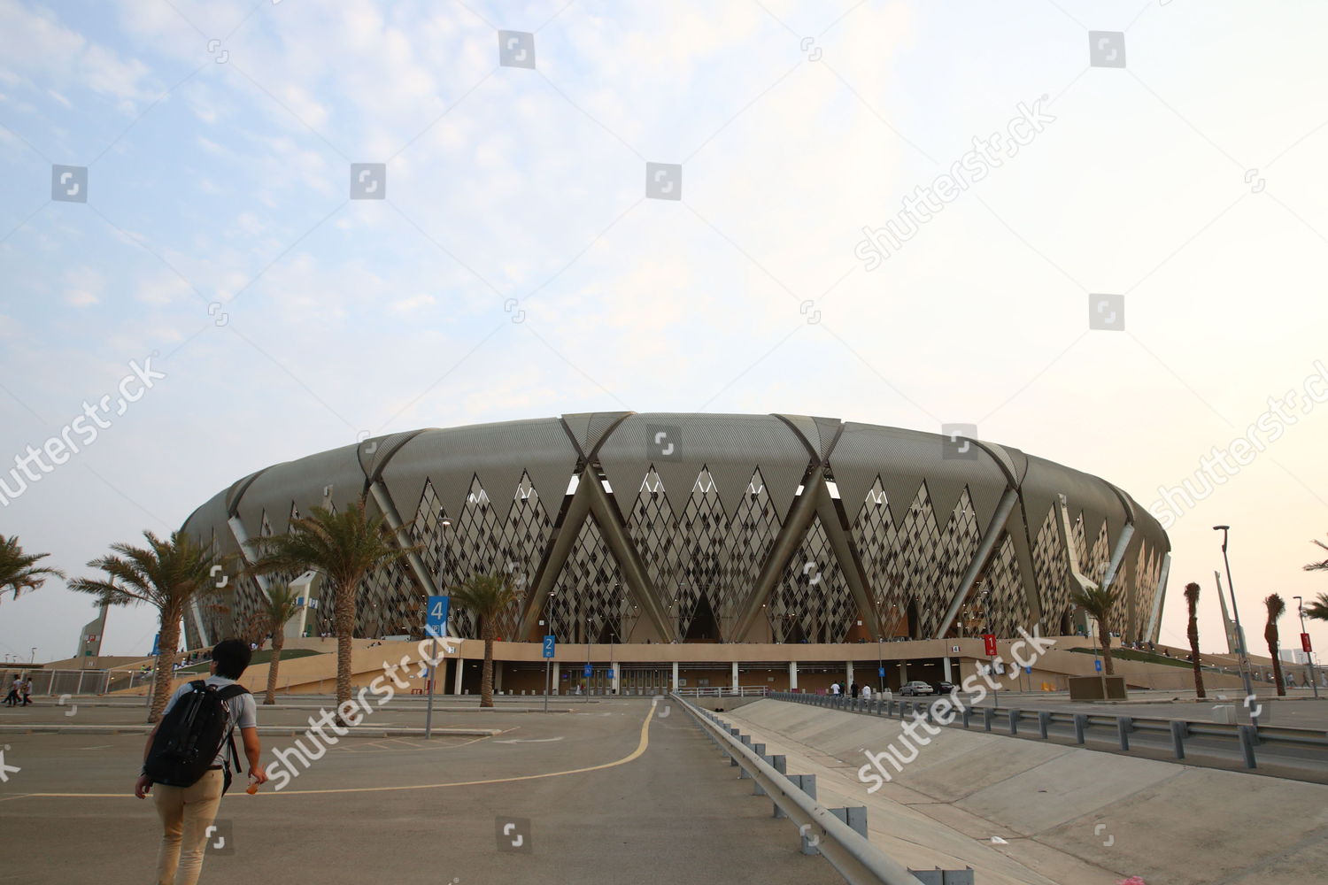 King Abdullah Sports City Stadium Editorial Stock Photo - Stock Image ...